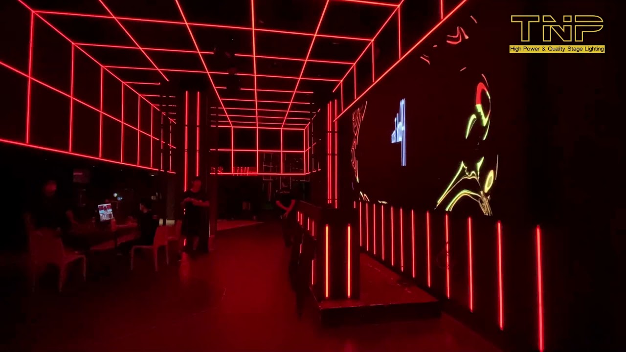 ติดตั้ง LED Pixel Mapping & LED Display ร้าน The Park Terrace - TNP ตี๋ ...