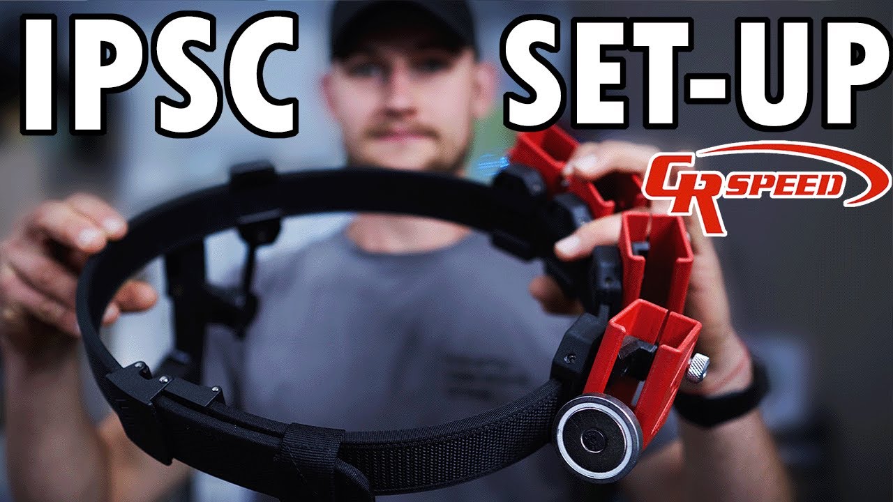 Jak si sestavit IPSC opasek? + Recenze CR speed opasek, zásobníkové ...