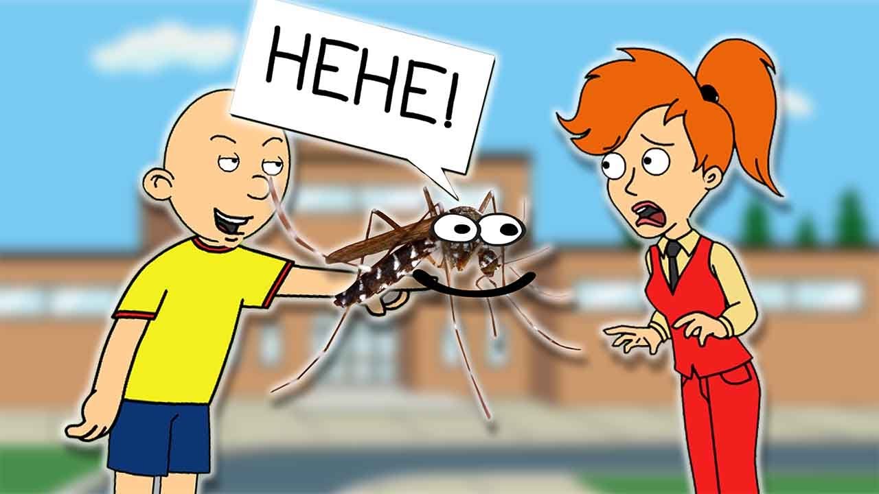 Caillou Gets a Pet Mosquito - YouTube