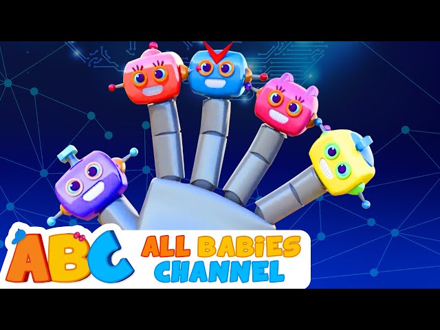 Robot Finger Family | 3D Nursery Rhymes For Children | All Babies ...