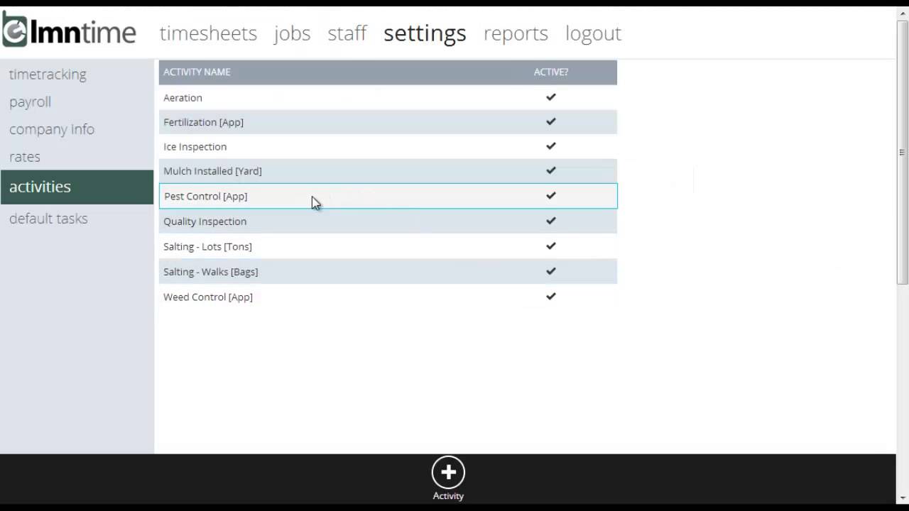 LMN Time - Help - Settings - Activities - YouTube