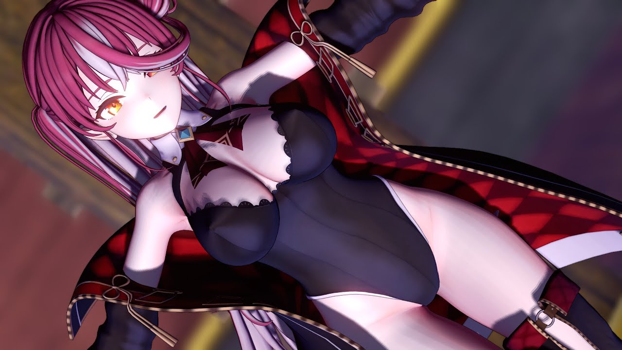 【MMD】I'm Your Treasure Box【Houshou Marine】 - YouTube