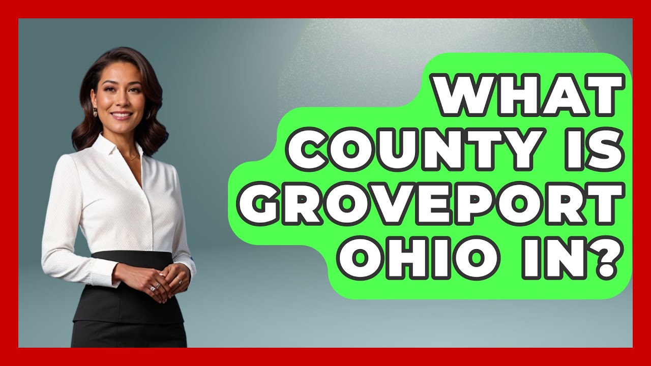 What County Is Groveport Ohio In? - The Midwest Guru - YouTube