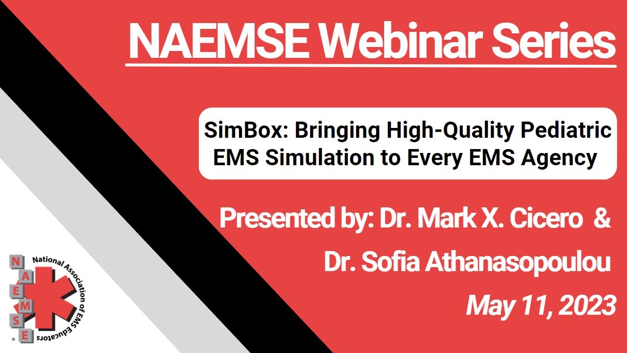 SimBox: Bringing High-Quality Pediatric EMS Simulation to Every EMS ...