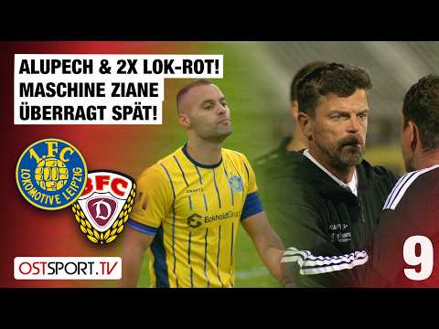 Alupech & 2x Lok-Rot! Maschine Ziane überragt spät! Lok Leipzig - BFC Dynamo | Regionalliga Nordost