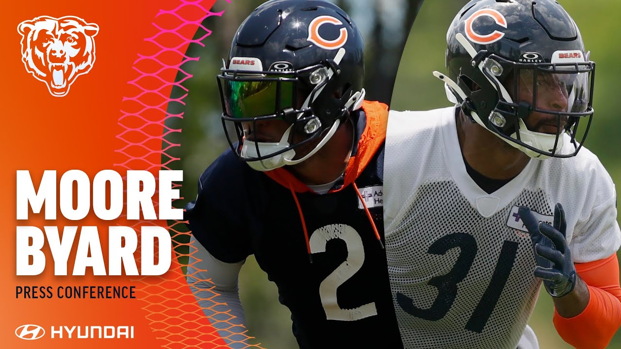 DJ Moore, Kevin Byard on OTAs, Caleb Williams | Chicago Bears - YouTube