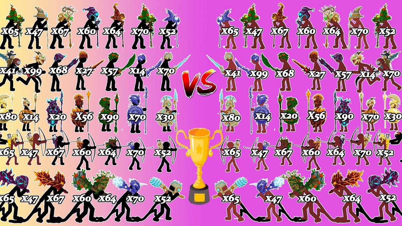 All Stick War Skins Army Can Defeat The All Man War - Stick War Legacy ...