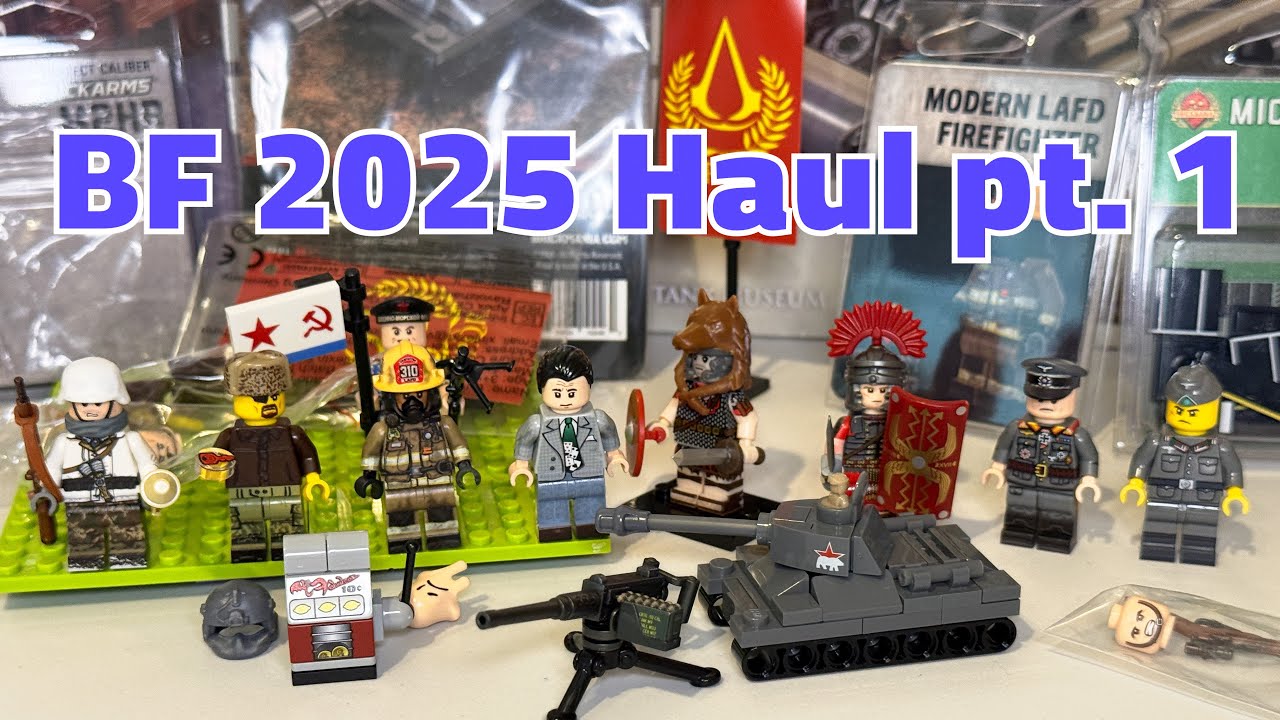 Black Friday 2025 Haul Pt.1. Brickmania Fury tank, Brick warp and ...