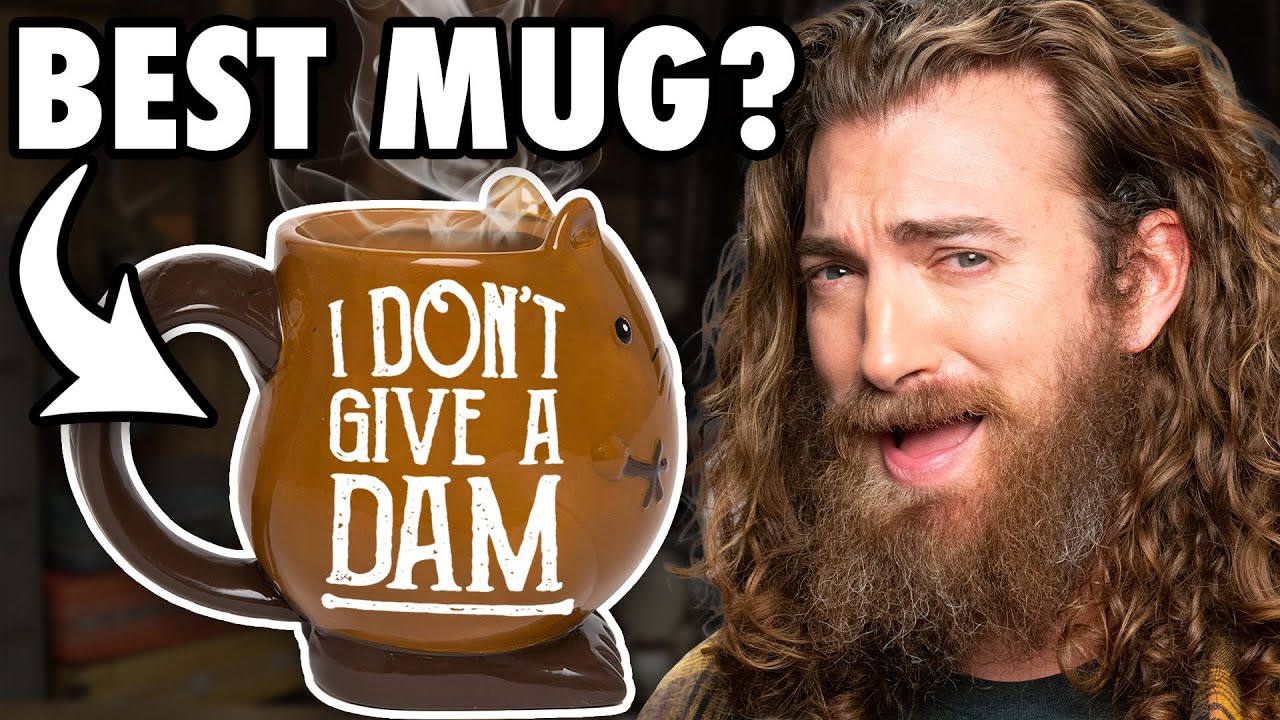 Reacting To Corny Mugs - YouTube