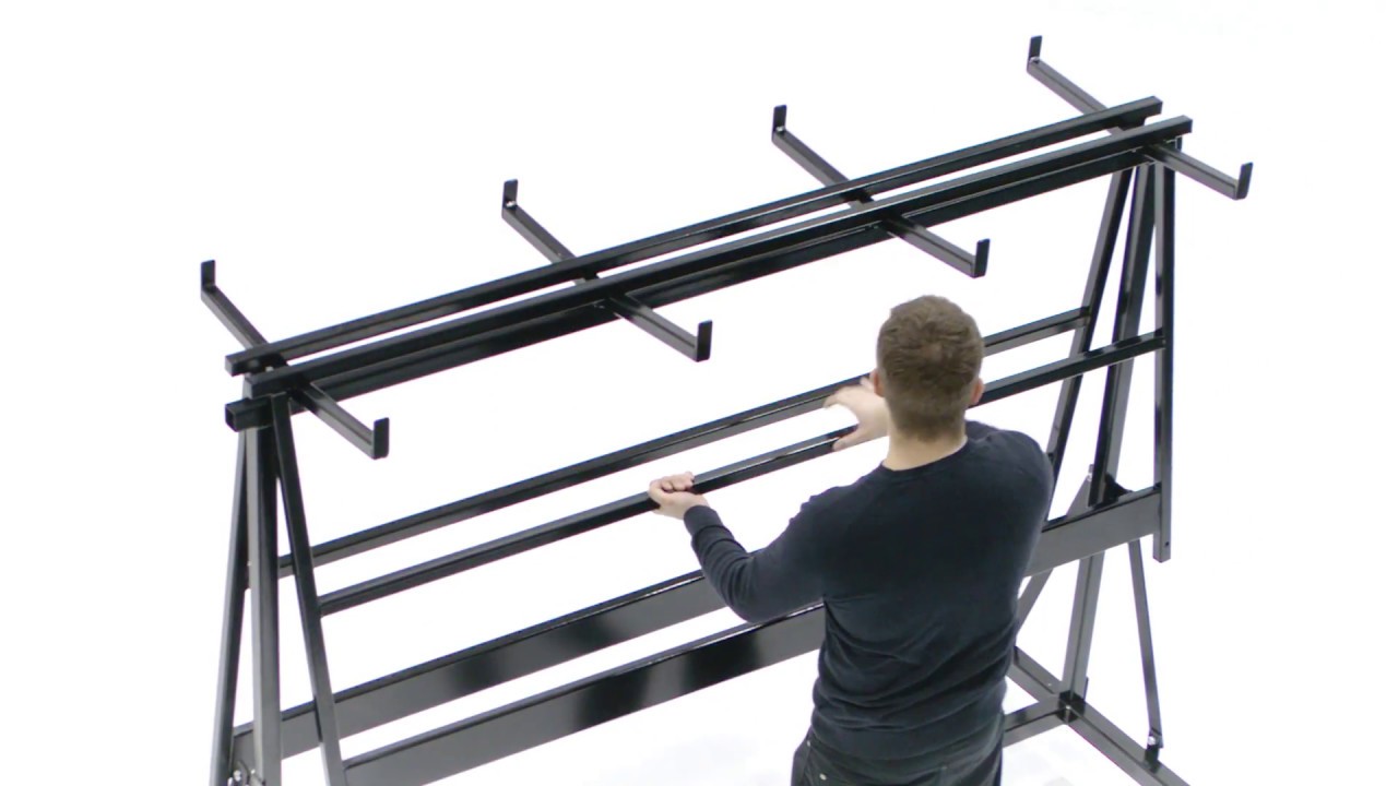 The Guardrail Storage Trolley - YouTube