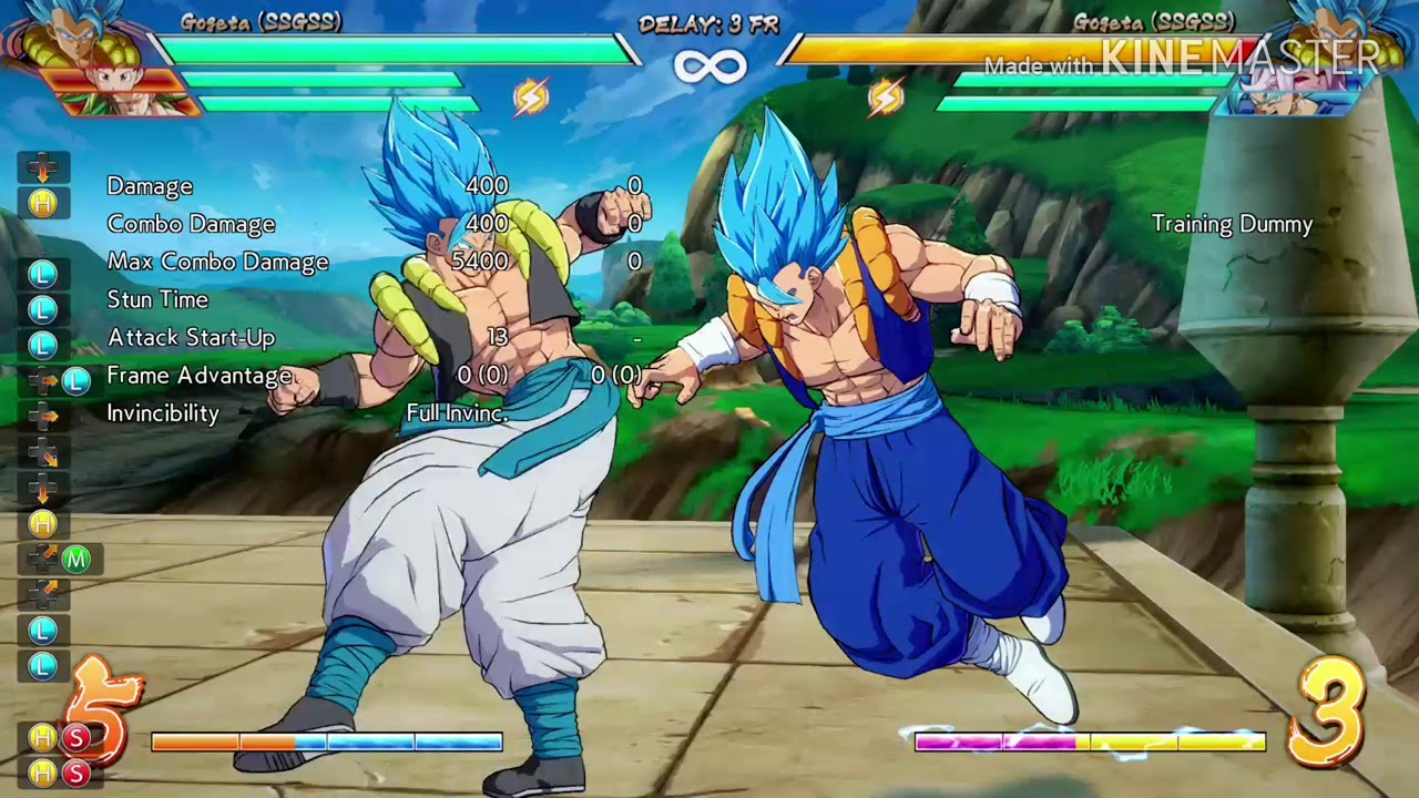 DBFZ: Every Character That Can Dragon Rush after GOGETA BIG BANG KHH ...