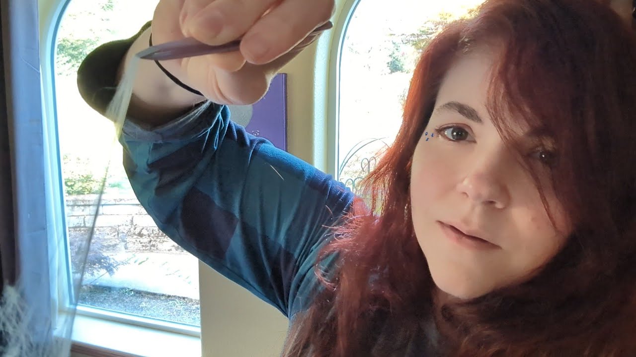 ASMR - Seasonal Ear Cleaning - Pulling Cobwebs Out of Your Ears ...