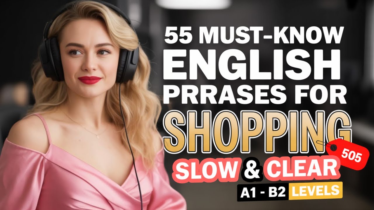 55 MUST-KNOW English Phrases for Shopping – Speak Like a Pro! Learn ...