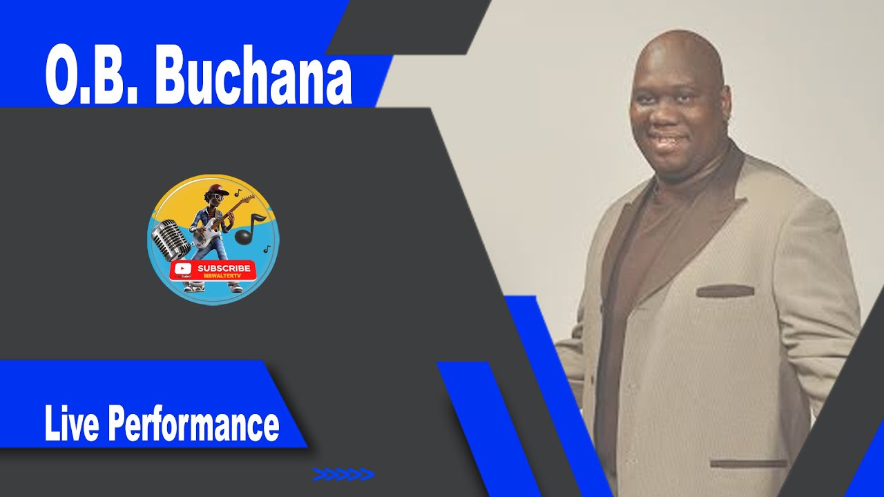 O B Buchana Live Unforgettable Performance of Soulful R&B Hits - YouTube