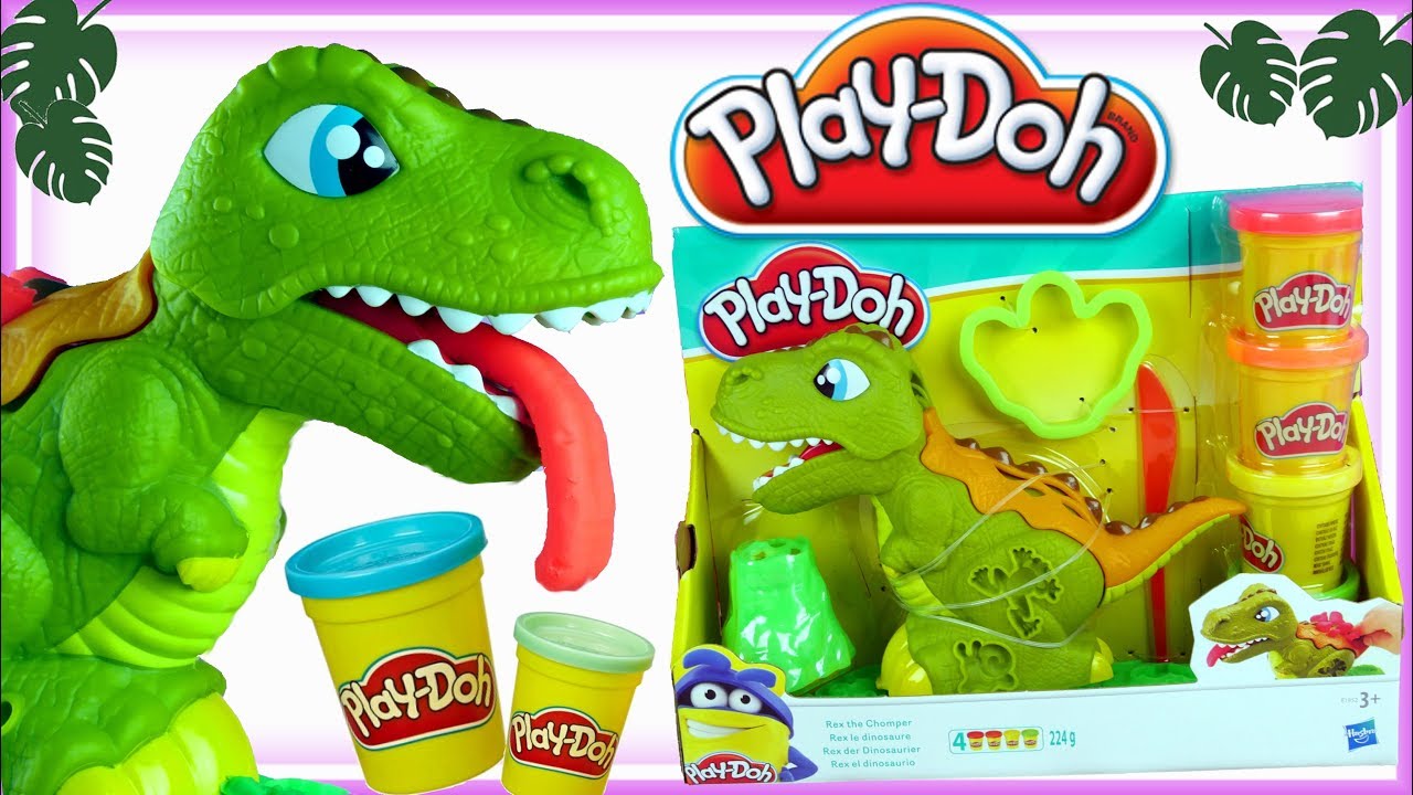 Play Doh T Rex E1952 Dinozaury YouTube Play Doh T Rex E1952 Dinozaury YouTube