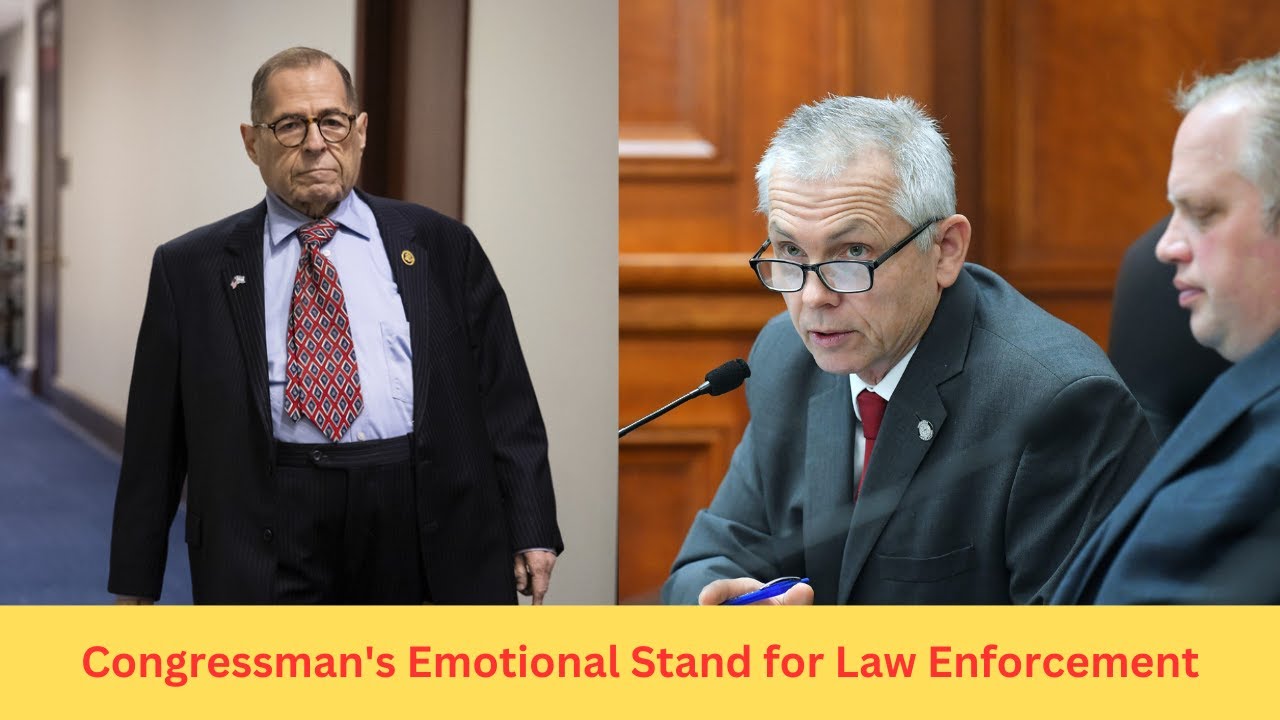 Congressman's Emotional Stand for Law Enforcement - YouTube