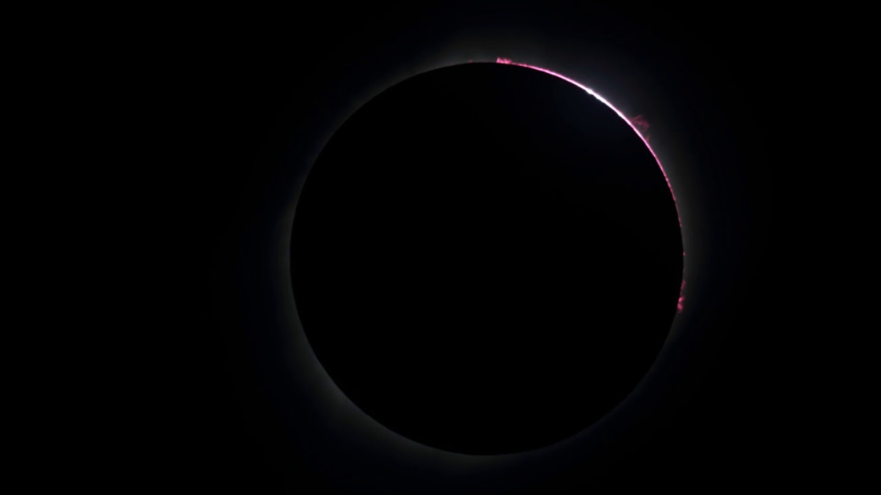 Third Contact Sequence: Total Solar Eclipse August 21, 2017 - YouTube