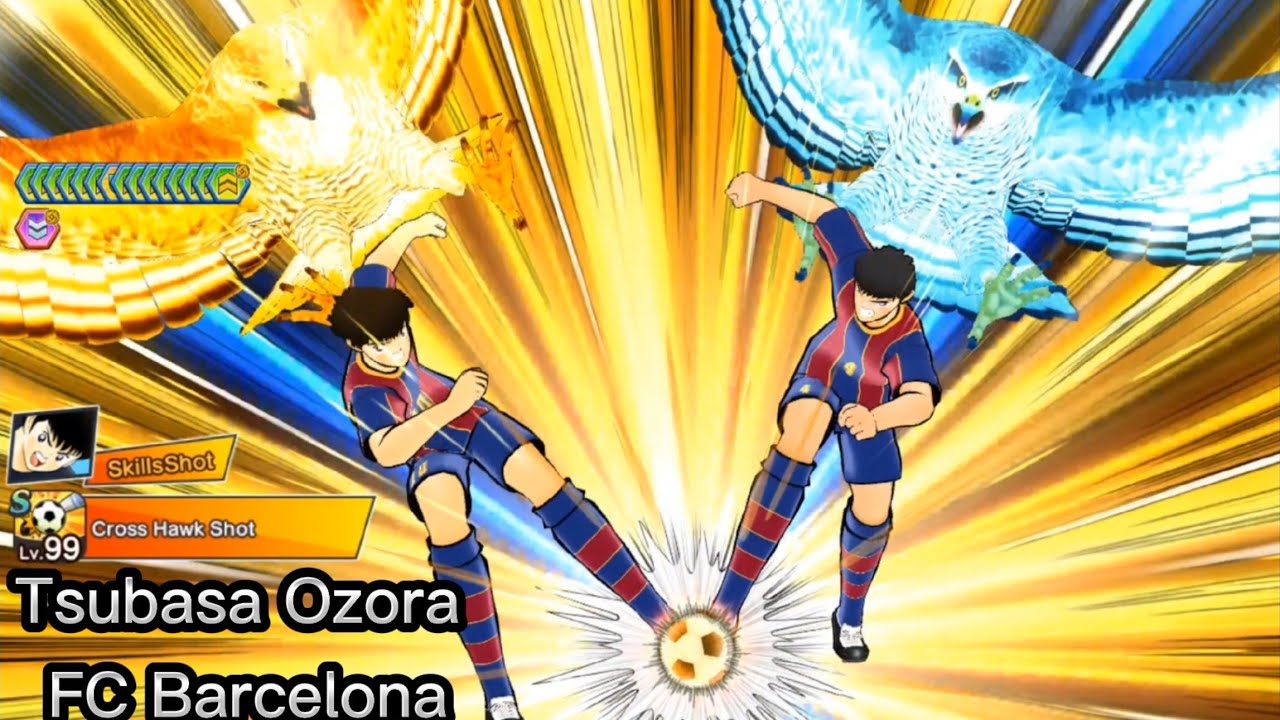 Captain Tsubasa Dream Team ! Tsubasa Ozora FC Barcelona Gameplay - YouTube