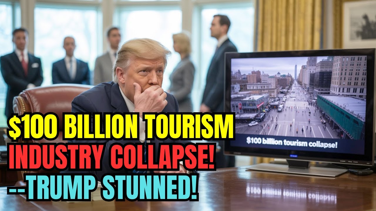 America’s $100 Billion Tourism COLLAPSE — Trump Furious and Industry in ...