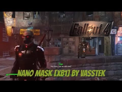 Fallout 4 Xbox One Mods|Nano Mask [XB1] By Vasstek - YouTube