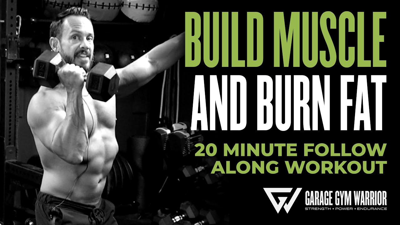 Burn Body Fat & Build Muscle Home Workout - FOLLOW ALONG - YouTube