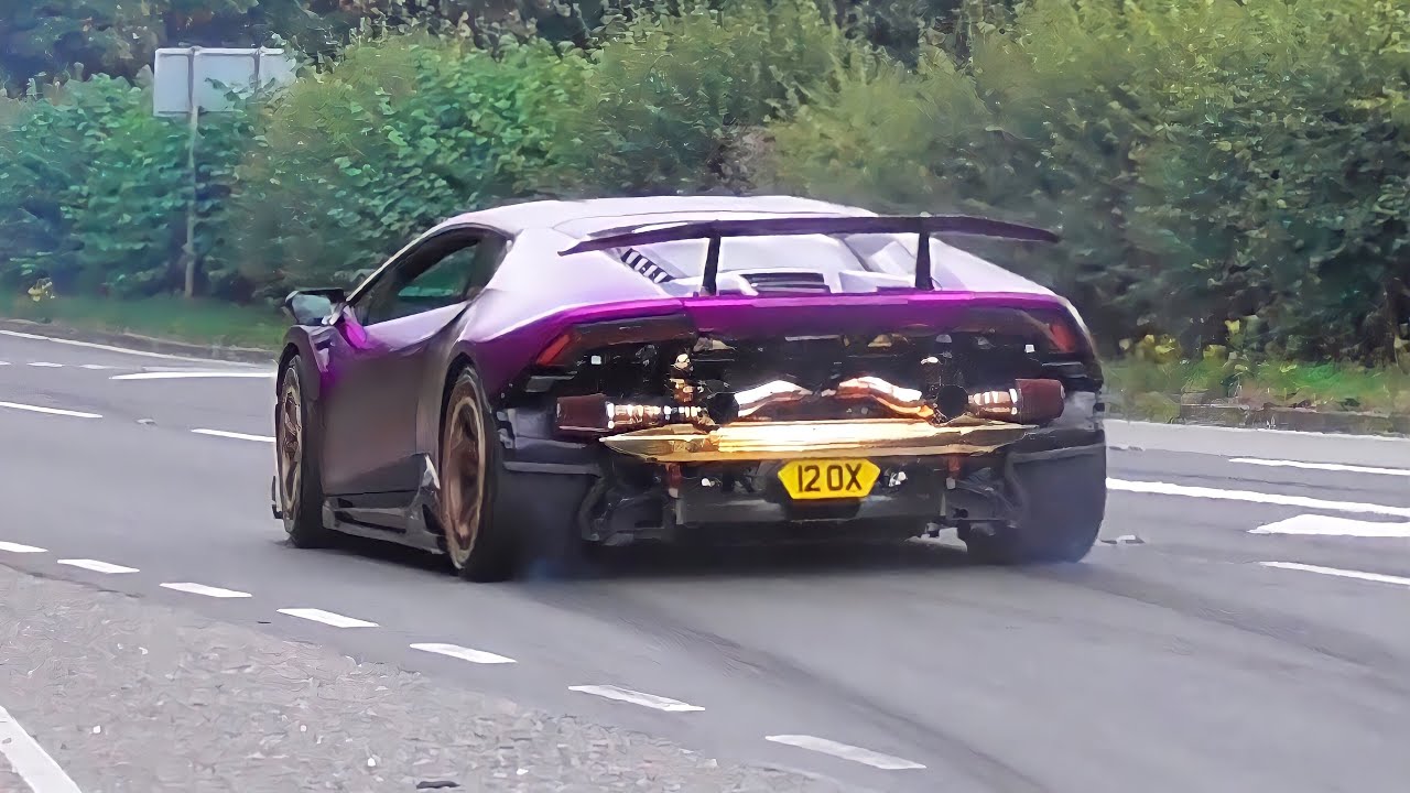 Modified Cars SEND IT Leaving Tuner Fest Donington! - YouTube