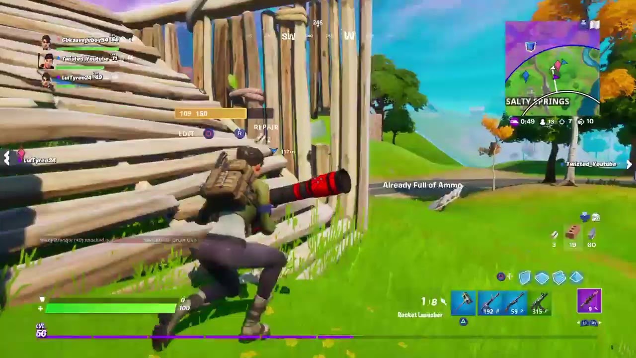 Top speed Fortnite montage - YouTube