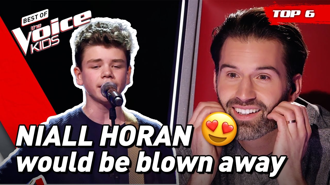 The best NIALL HORAN performances on The Voice Kids! 😍 | Top 6 - YouTube