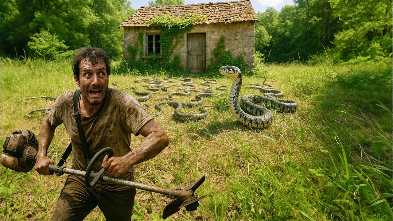 2 Brave Hunters Catch Extremely Venomous Snake By Hand - too reckless ...