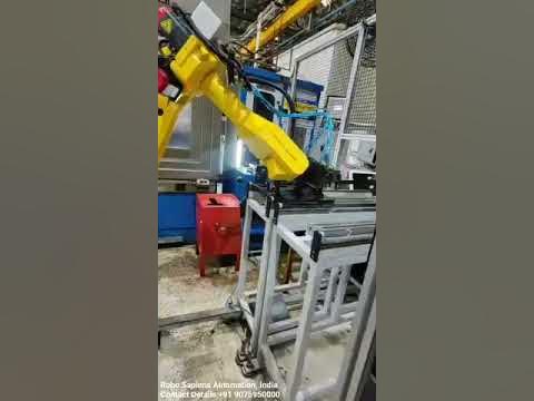 Robo Sapiens Automation- Use Robot Machine Tending Loading Unloading - YouTube