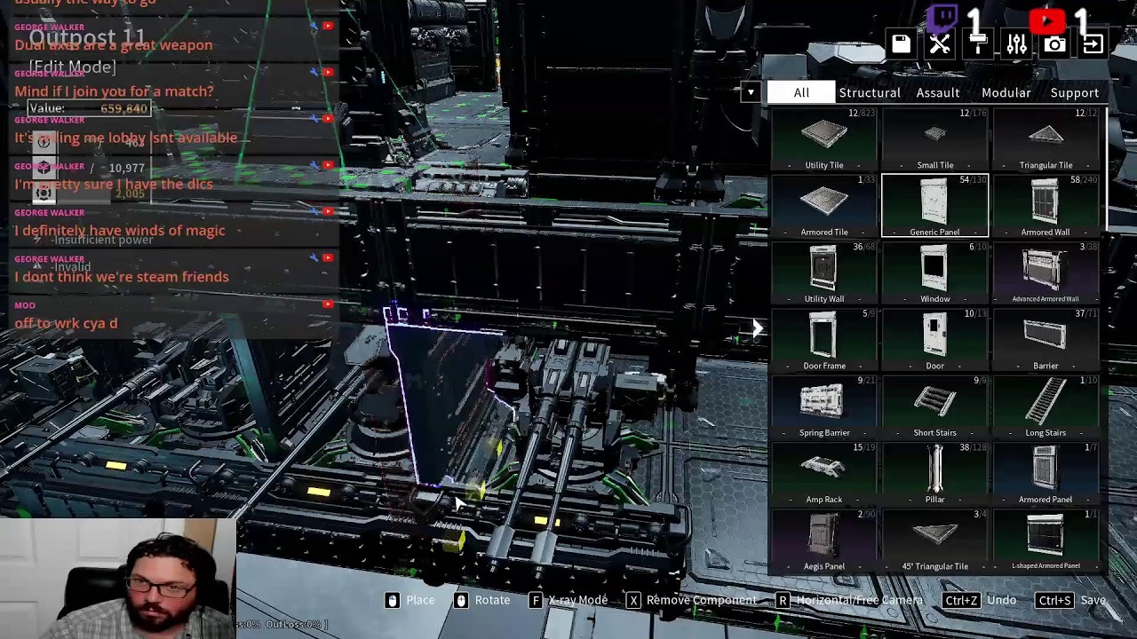 outpost infinity siege (base building edition) - YouTube