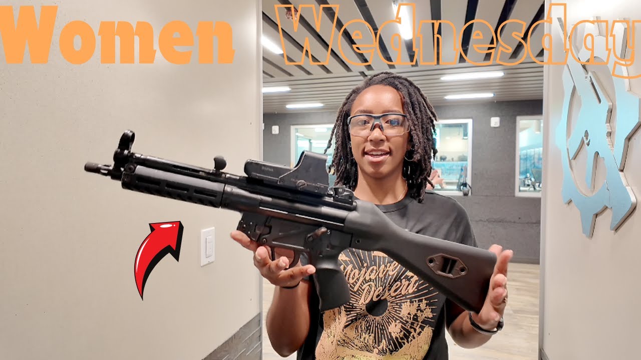 SHOOTING THE MP5 CLONE | Women Wednesday - YouTube