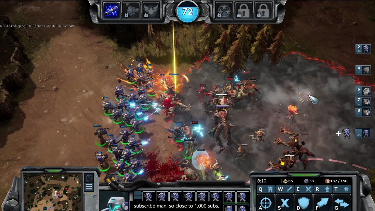 Stormgate 1v1 ladder Vanguard vs Infernals 1500-1600mmr - YouTube