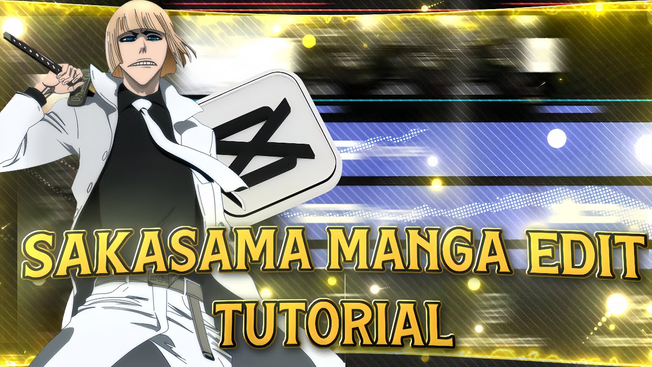 Sakasama manga edit tutorial #capcut #anime - YouTube