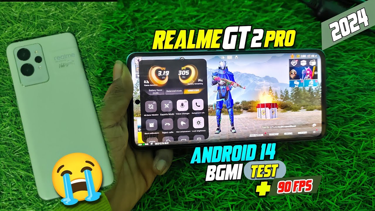 ⚡Realme gt 2 pro after android 14 update bgmi test + FPS METRE | Realme ...