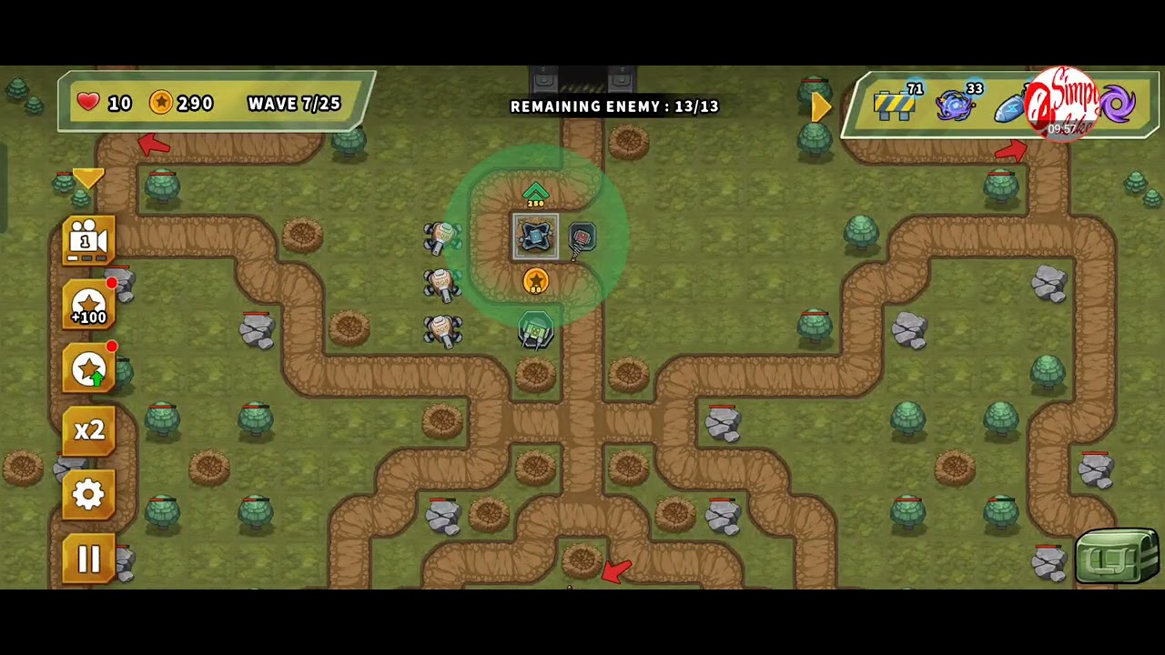 Turret Defense King Stage 89 - YouTube