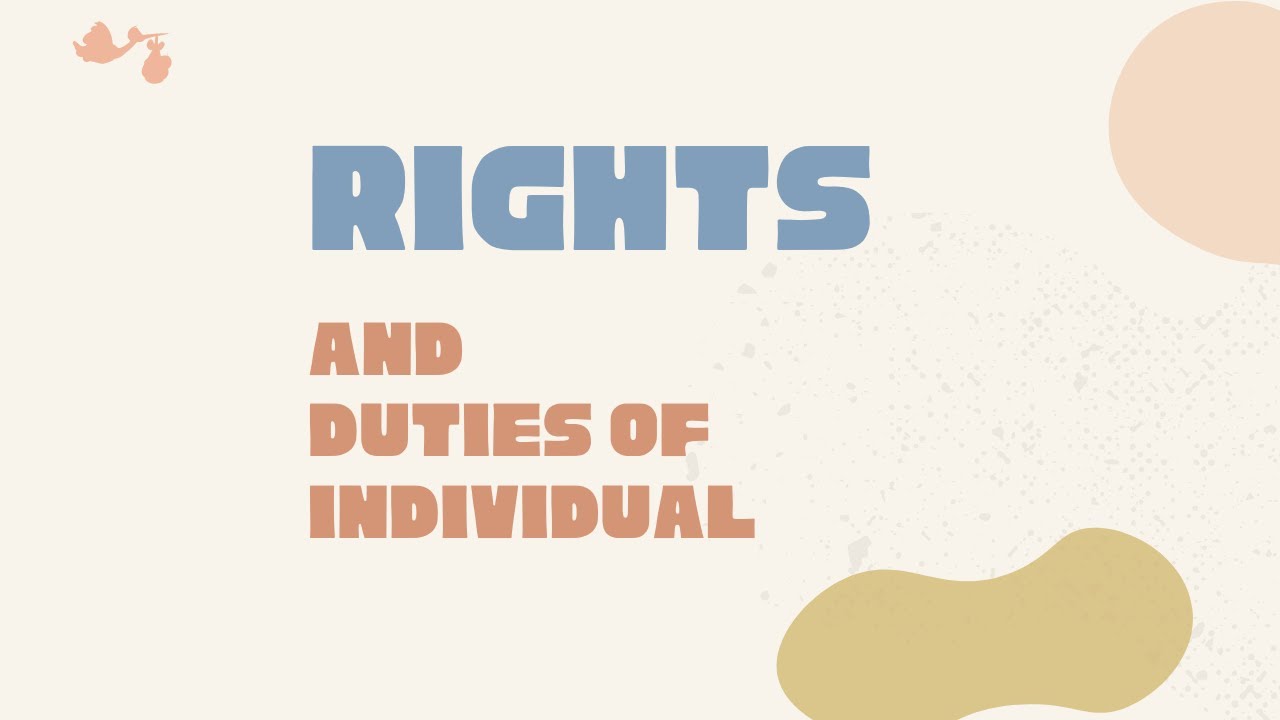 UNIT 5 Principles of Political Science; Rights and Duties of Individual ...