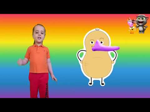 FISTIK ADAM ŞİP ŞAP ŞOP - Eğlenceli Bebek Şarkısı - Kids Song - Nursery Rhyme - Çizgi Film