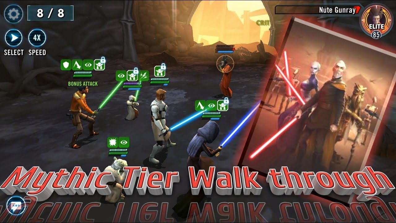 Ground War: Assault Battles Mythic Tier Walk through star wars galaxy ...
