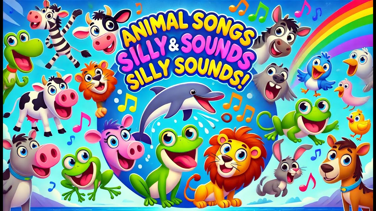 Animal Songs & Silly Sounds Collection | Kids Song | English - YouTube