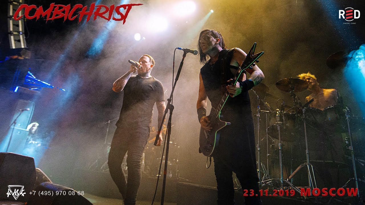 Combichrist - Electrohead. 23/11/2019. Moscow. RED Club - YouTube
