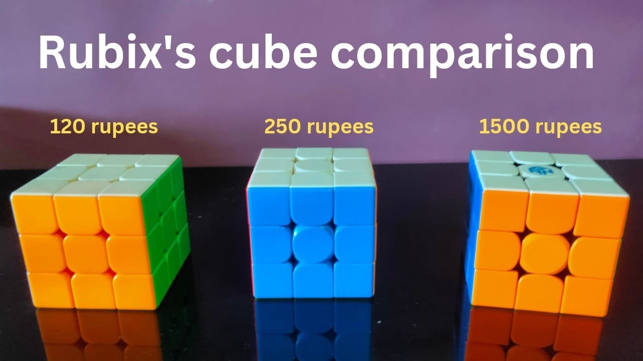 Rubix's cube comparison | Don't buy rubix's cube before watching this ...