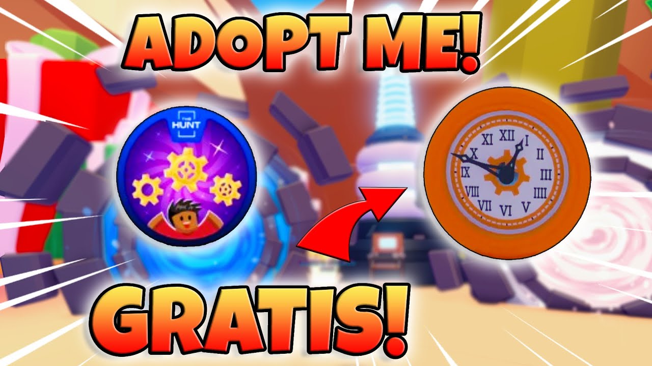 👉 CONSIGUE el EMBLEMA Y EL VEHICULO de RELOJ de TIEMPO en ADOPT ME ...