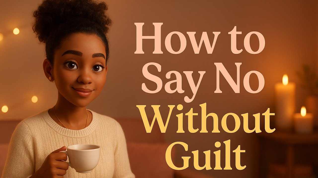The Art of Saying No Without Feeling Guilty | Setting Boundaries & Self ...