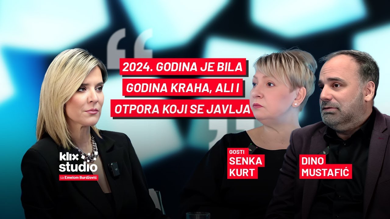 Senka Kurt i Dino Mustafić: 2024. godina je bila godina kraha, ali i ...