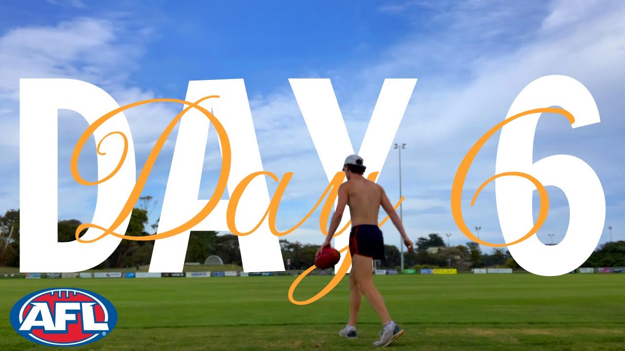 AFL Pre-Season Holiday Fitness & Skill Training | Day 6 - YouTube
