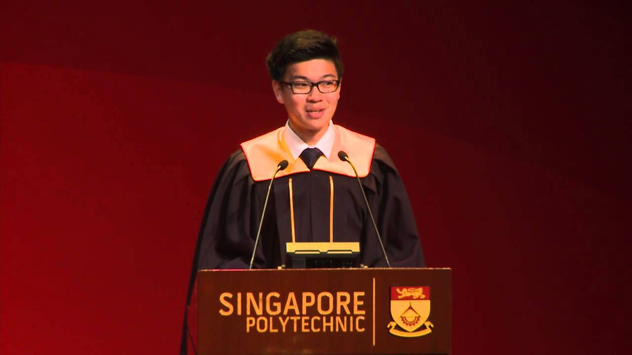 SP Valedictorian Speech 2015 - Session 16 - Aaron Goh Zhao Rong - YouTube