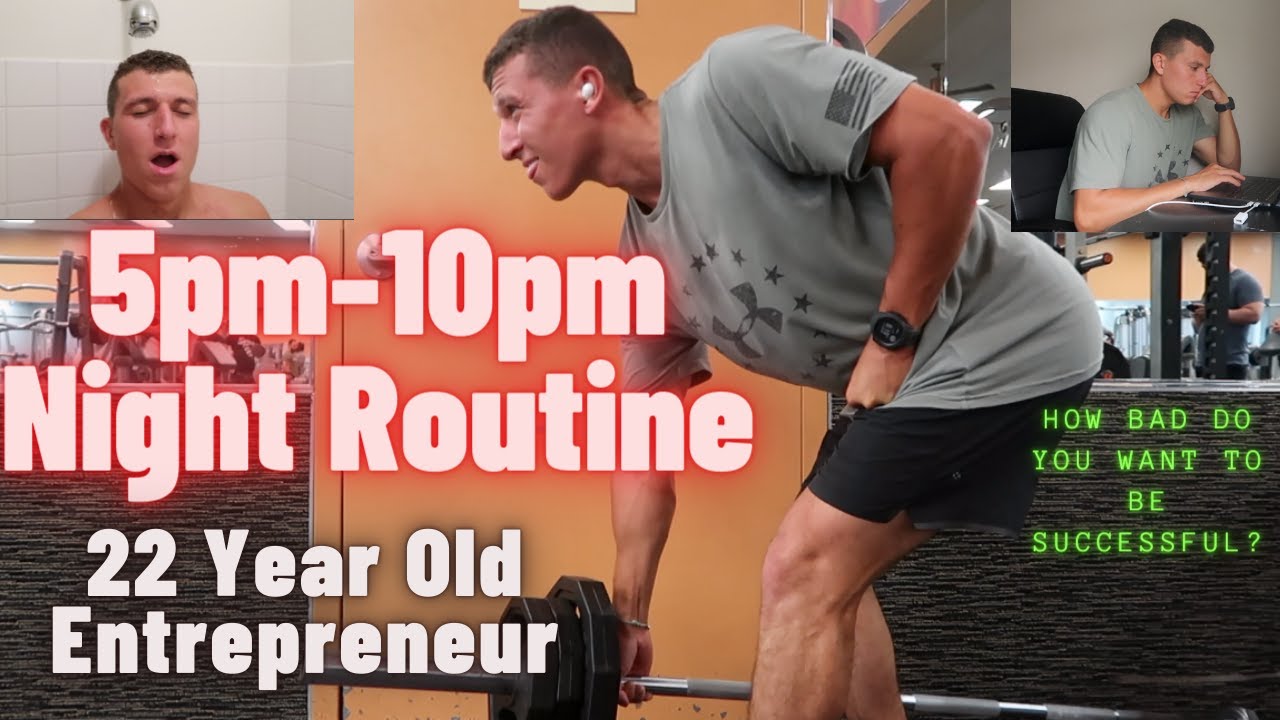 My Productive Evening Routine| 5pm-10pm Grind To Become Successful ...