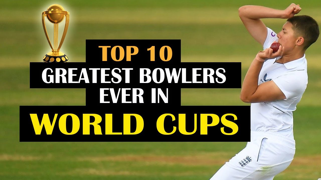 Greatest Bowlers Ever in World Cup History | Top 10 - YouTube