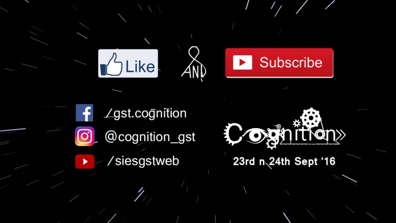 SIES GST COGNITION 2016 Official Teaser - YouTube